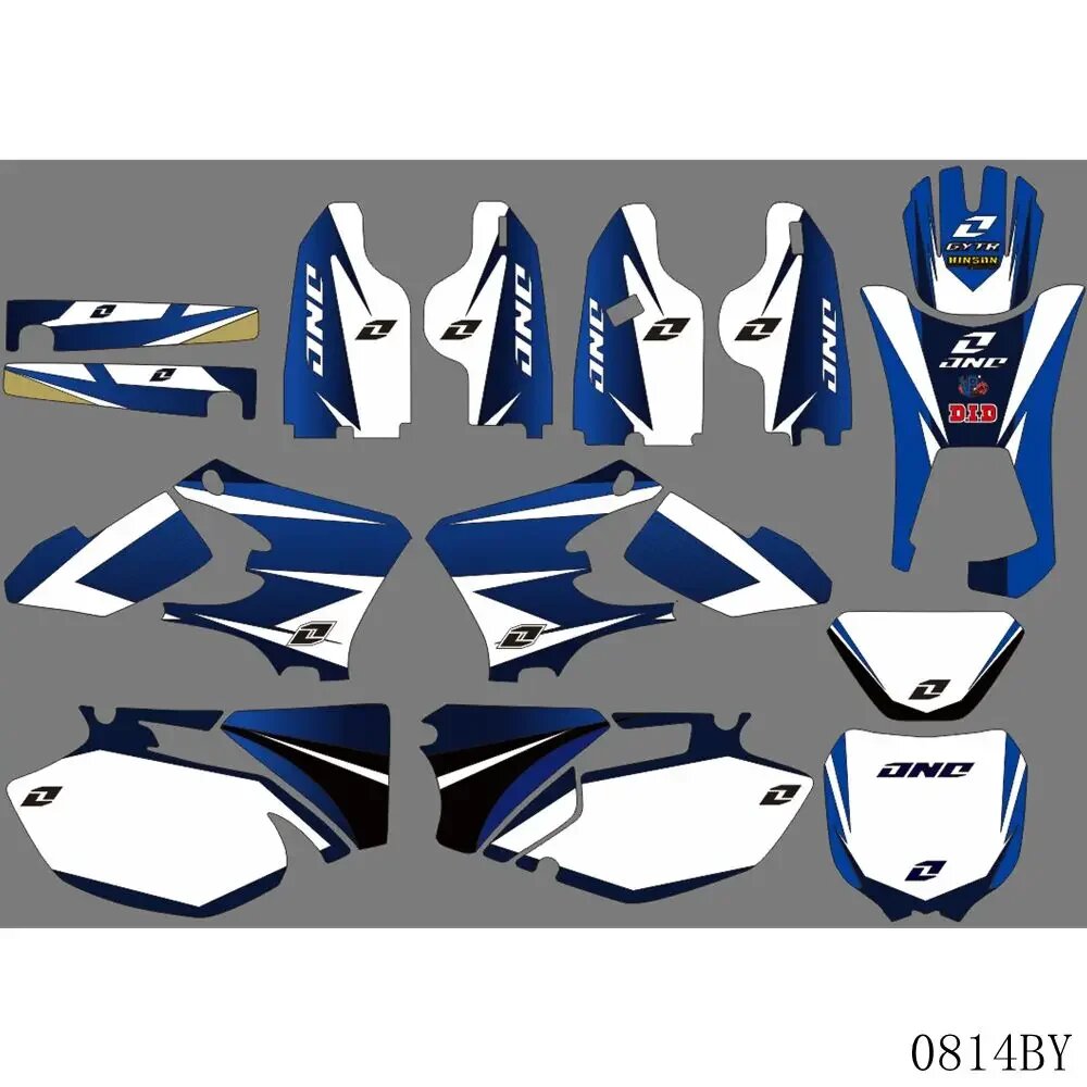 Наклейки на мотоцикл Yamaha WR250F/WR450F 2005-2006, цвет: Blank