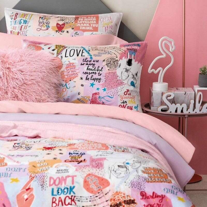 Togas Комплект постельного белья полуторный "Кэрри" 145x200/180x220/50x70-2 сатин, хлопок