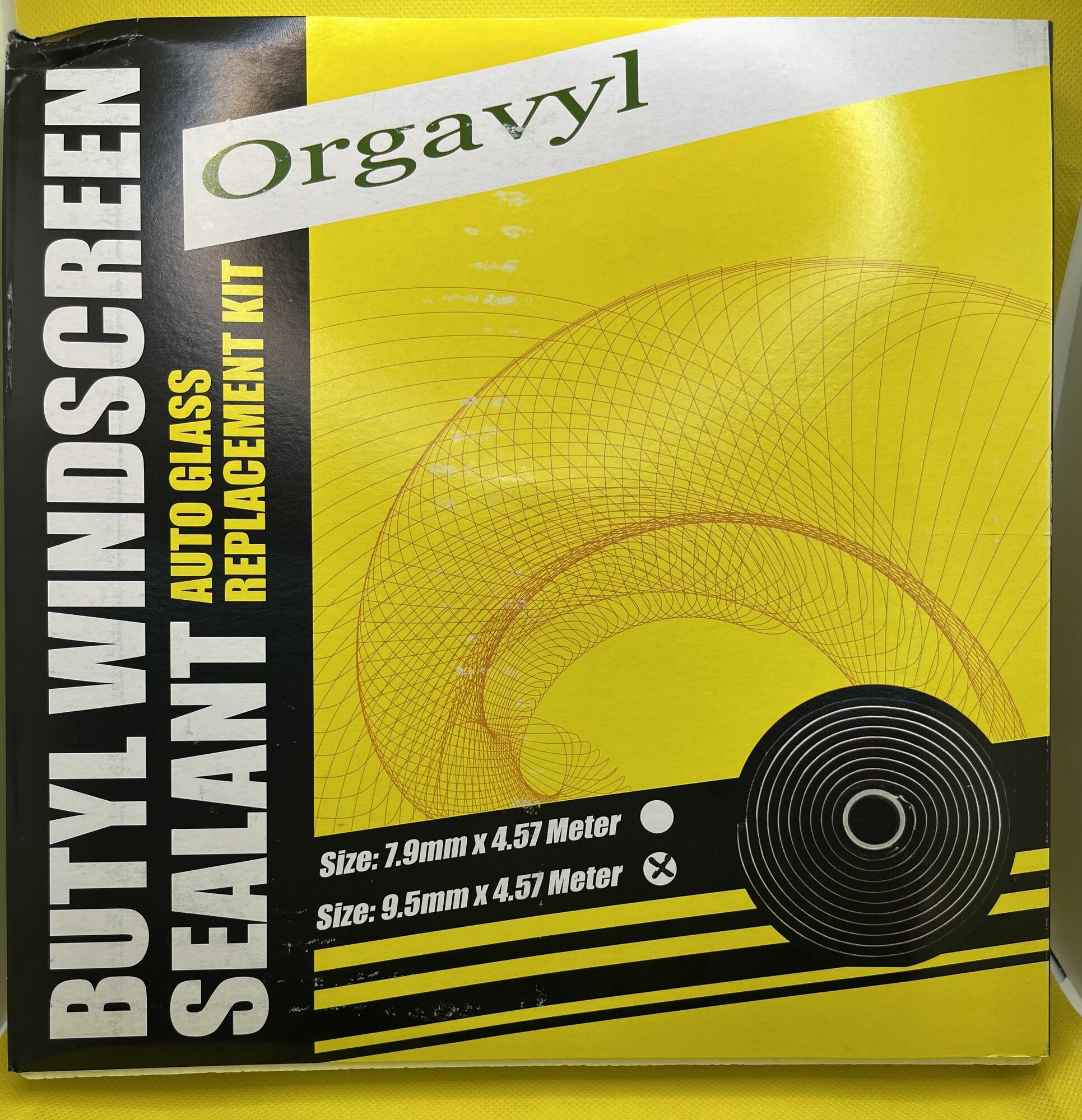 Герметик бутиловый для фар Orgavyl 4.57м