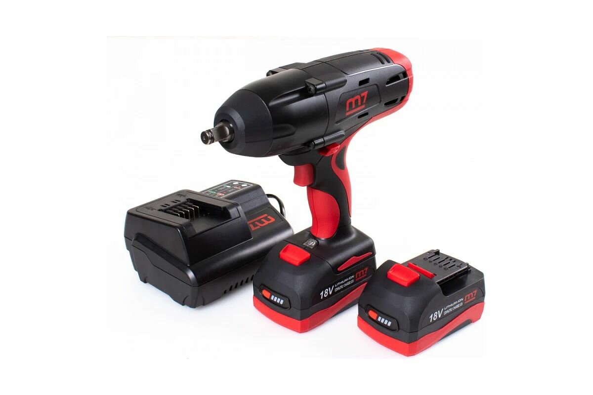 Гайковерт аккумуляторный MIGHTY SEVEN DW-18502M 1/2" 1220Hm