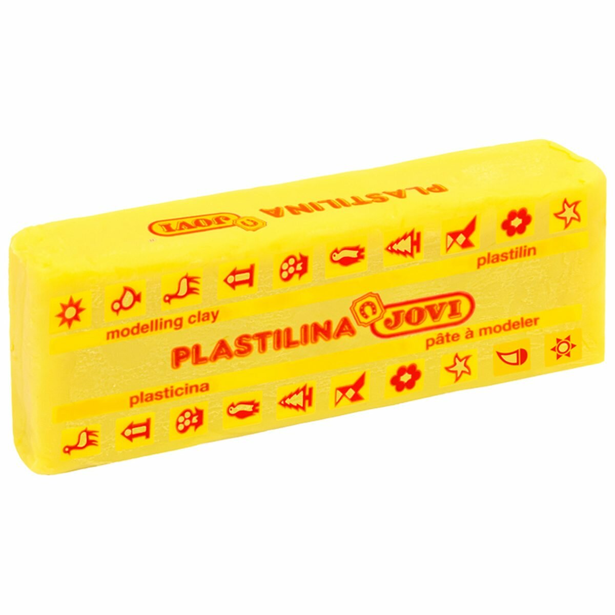 Пластилин Jovi, желтый, 150г (7102)
