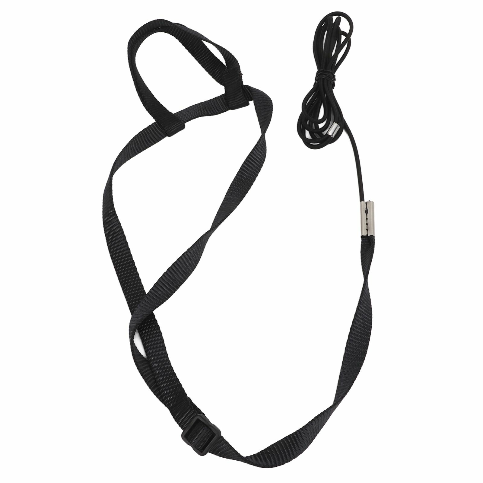 Шлейка для птиц-попугаев, сверхлегкий регулируемый поводок для полетов на открытом воздухе, черный размер XL, прочный и удобный