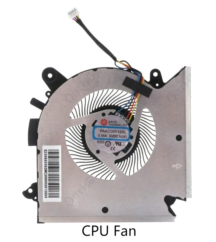 Вентилятор (кулер) для ноутбука MSI GF63, GF65, CPU