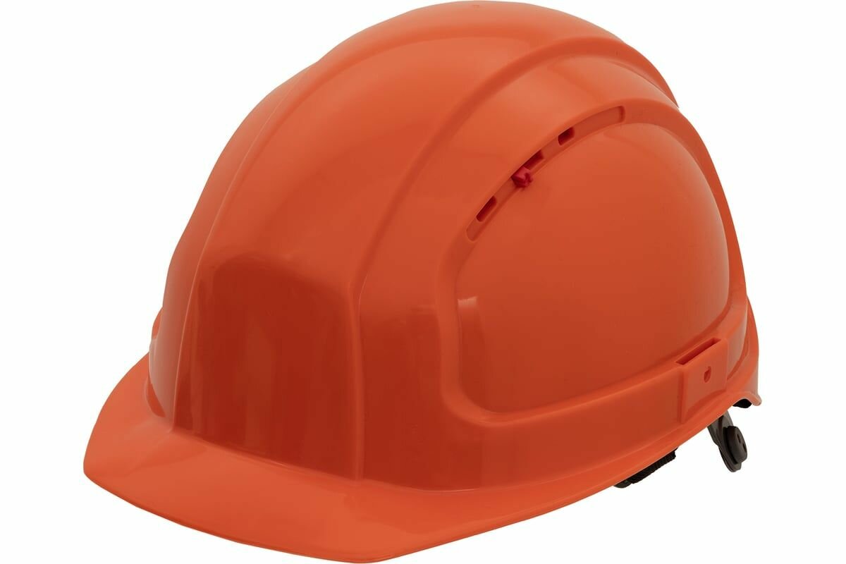 Защитная каска Gigant Zip оранжевая, храповая регулировка GHZ-21