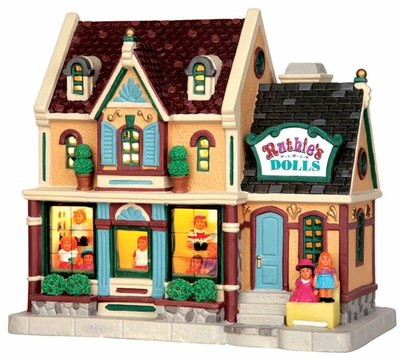 Lemax Сувенир керамический со светом "Домик кукол Рути", 19,5*18*11,3 см