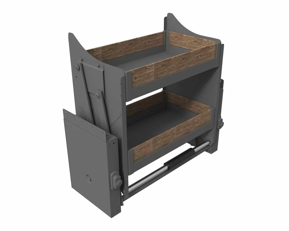 Выдвижная полка Lift-up Firmax Dana Wood в верхнюю базу 600 мм