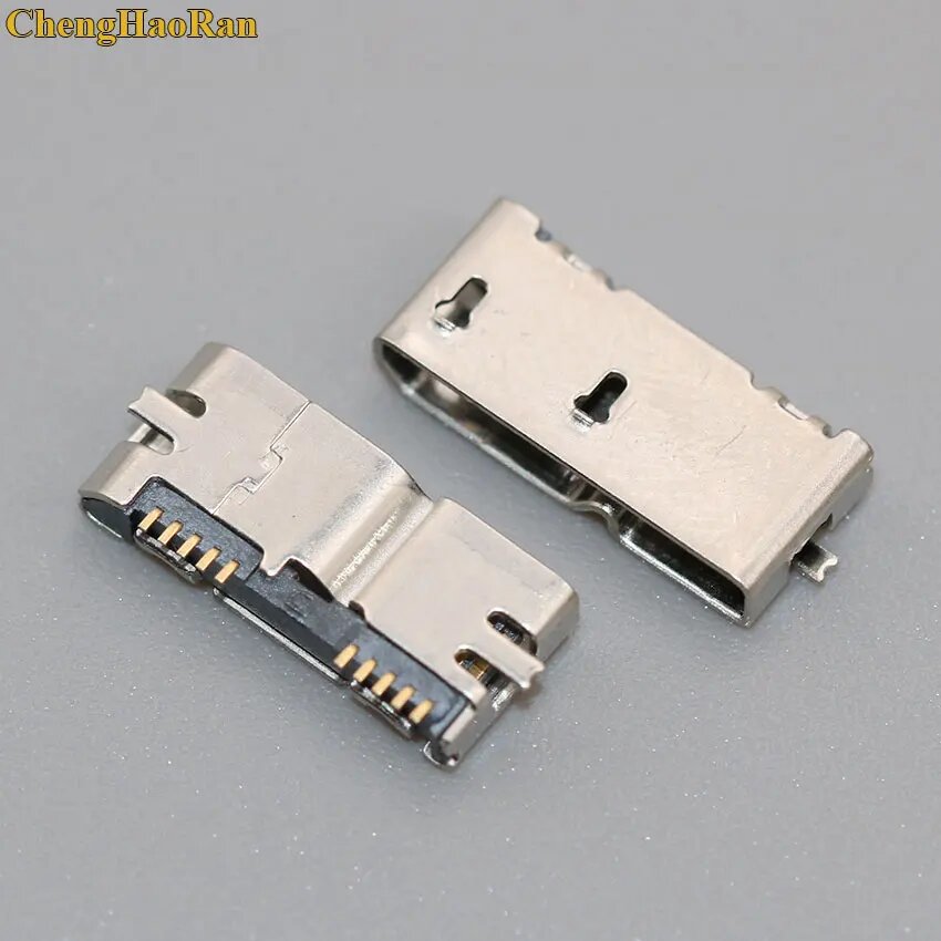 Разъем Micro USB 3.0, 10 контактов, Цвет: NO 8