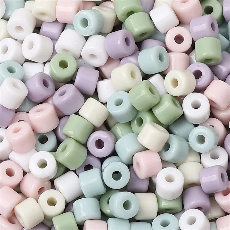 Акриловые бусины-разделители Dreamzeal 50 шт. Light Mixed