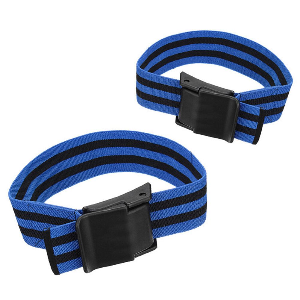 2 Pcs/Set Fitness Gym BFR Bands Body Building Arm Strap Muscle Exercise Blood Flow Restriction Occlusion Training Belt
