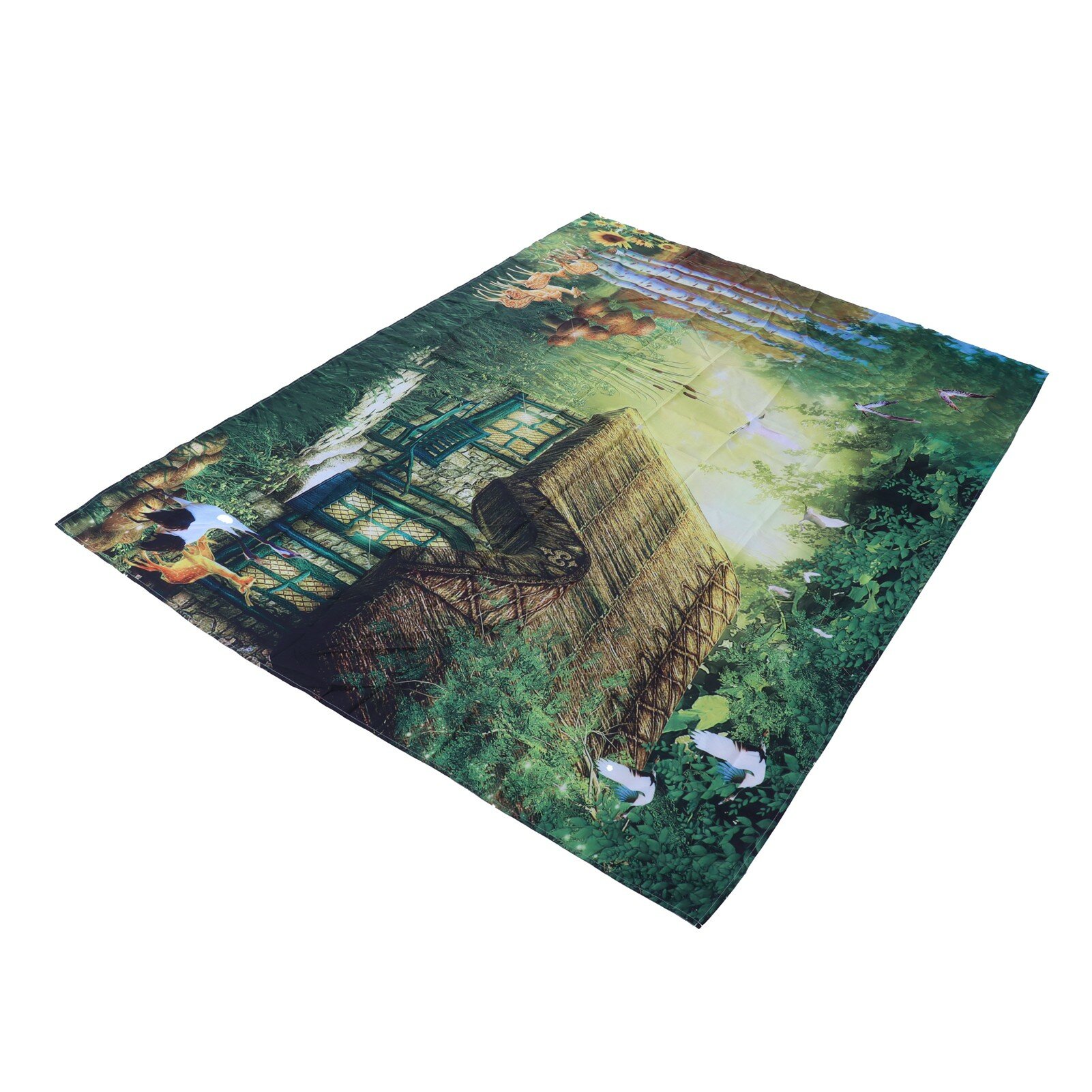 200 см x 150 см гобелен Сказочный лес настенный коврик ковер для спальни гостиной общежития Декор для вечеринки