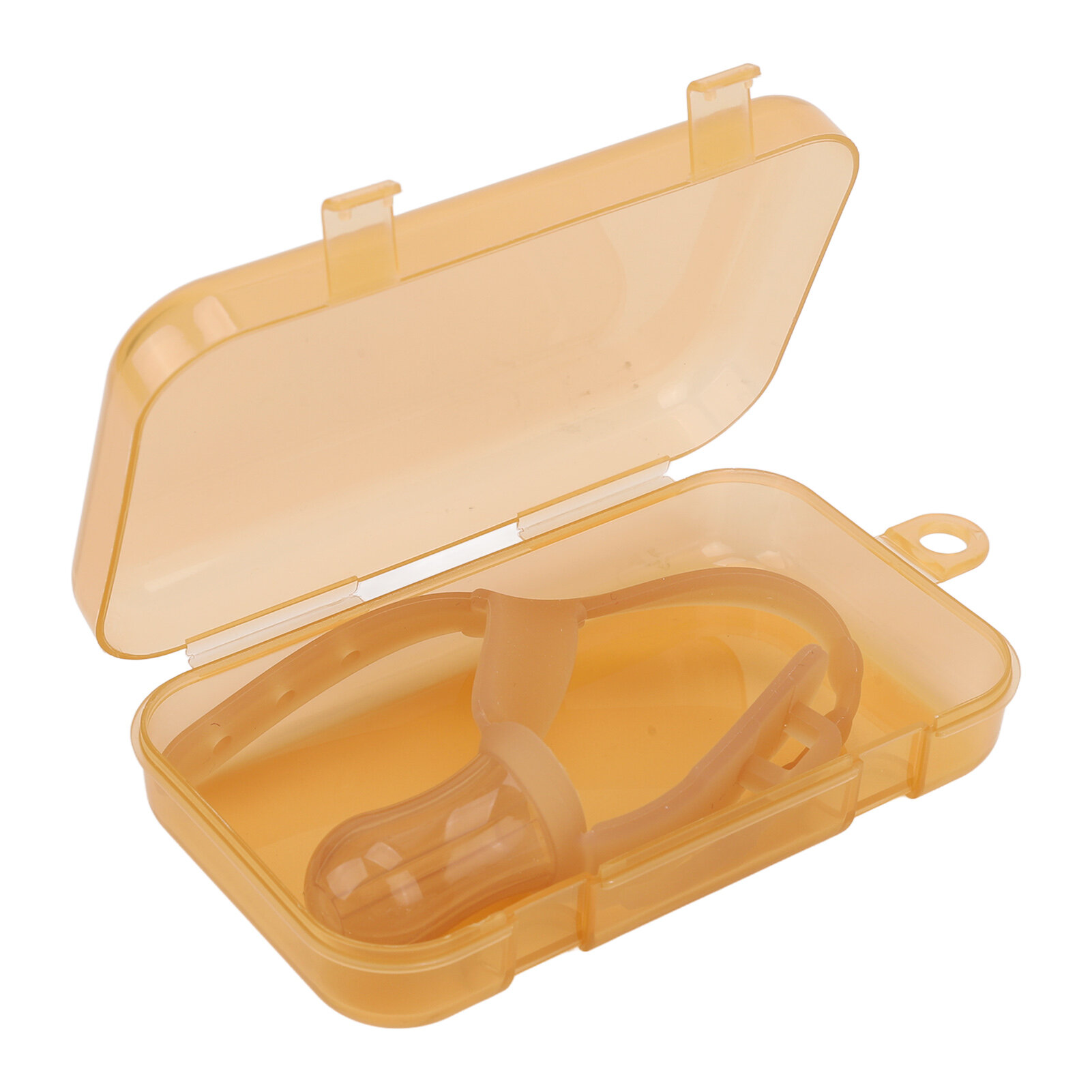 Регулируемая защита от сосания пальца, мягкая силиконовая, коричневая