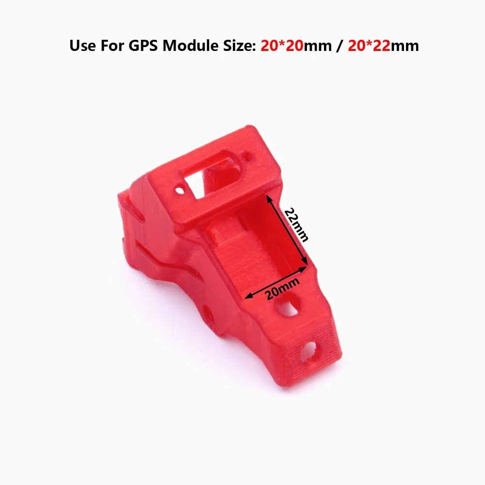 Универсальный 3D-печатный GPS-модуль, крепление XT60, Т-образная антенна, фиксированный кронштейн SMA, детали для рамы гоночного дрона LongRange FPV