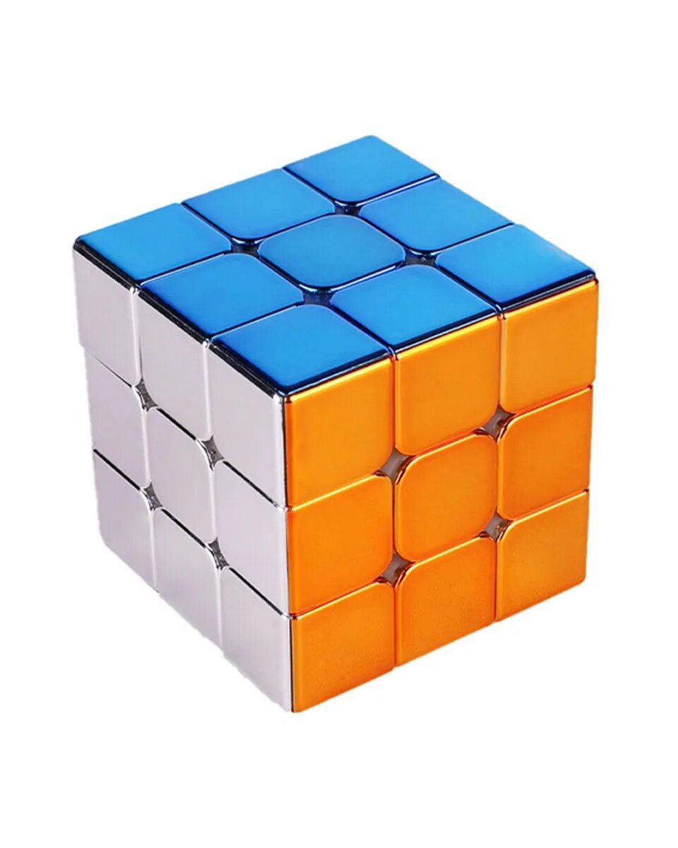 Кубик Рубика магнитный металлик ShengShou 3x3 Legend M Metallic