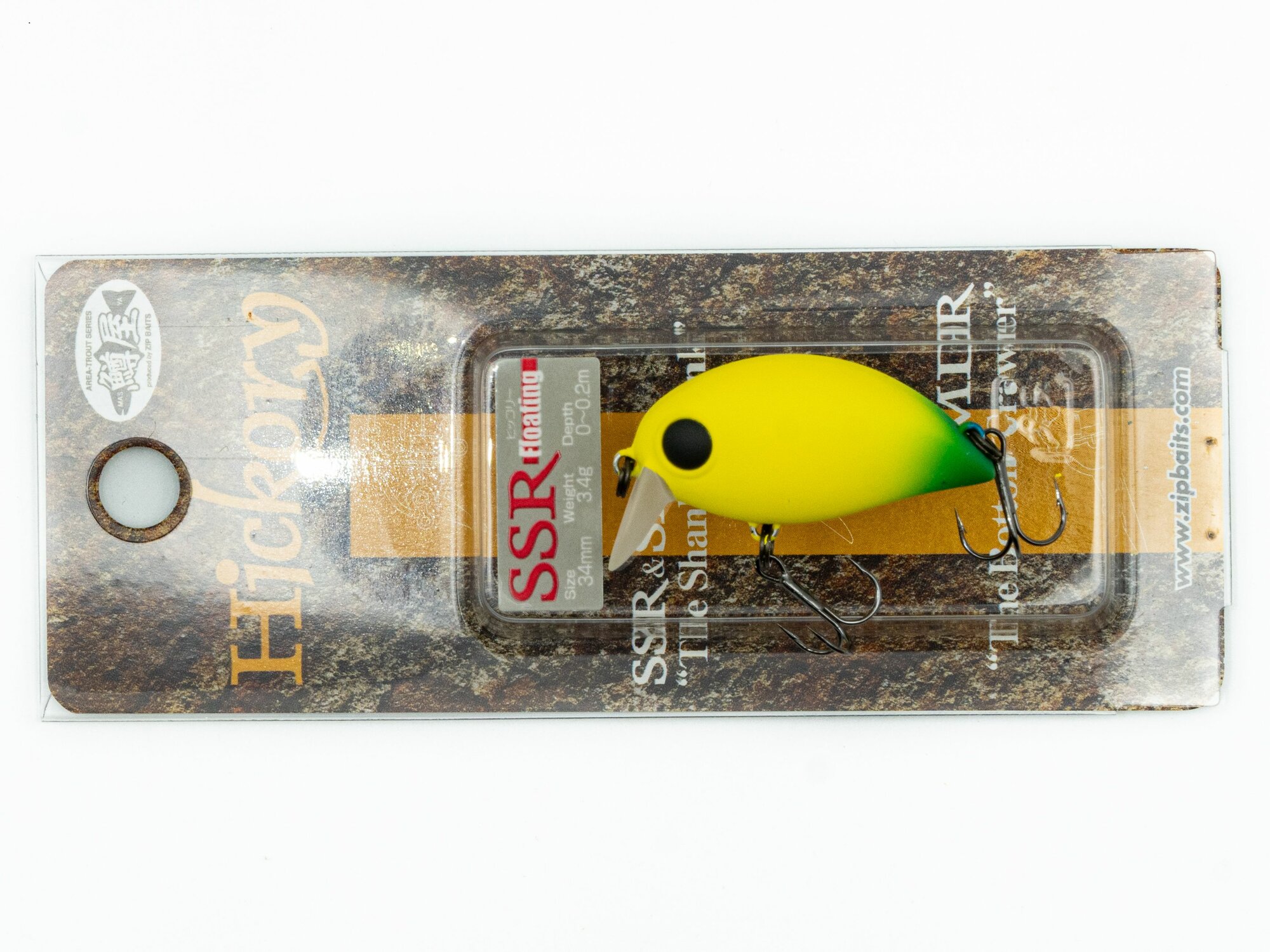 Воблер рыболовный ZipBaits Hickory SSR, 3.4 гр, на хищника, цвет 143