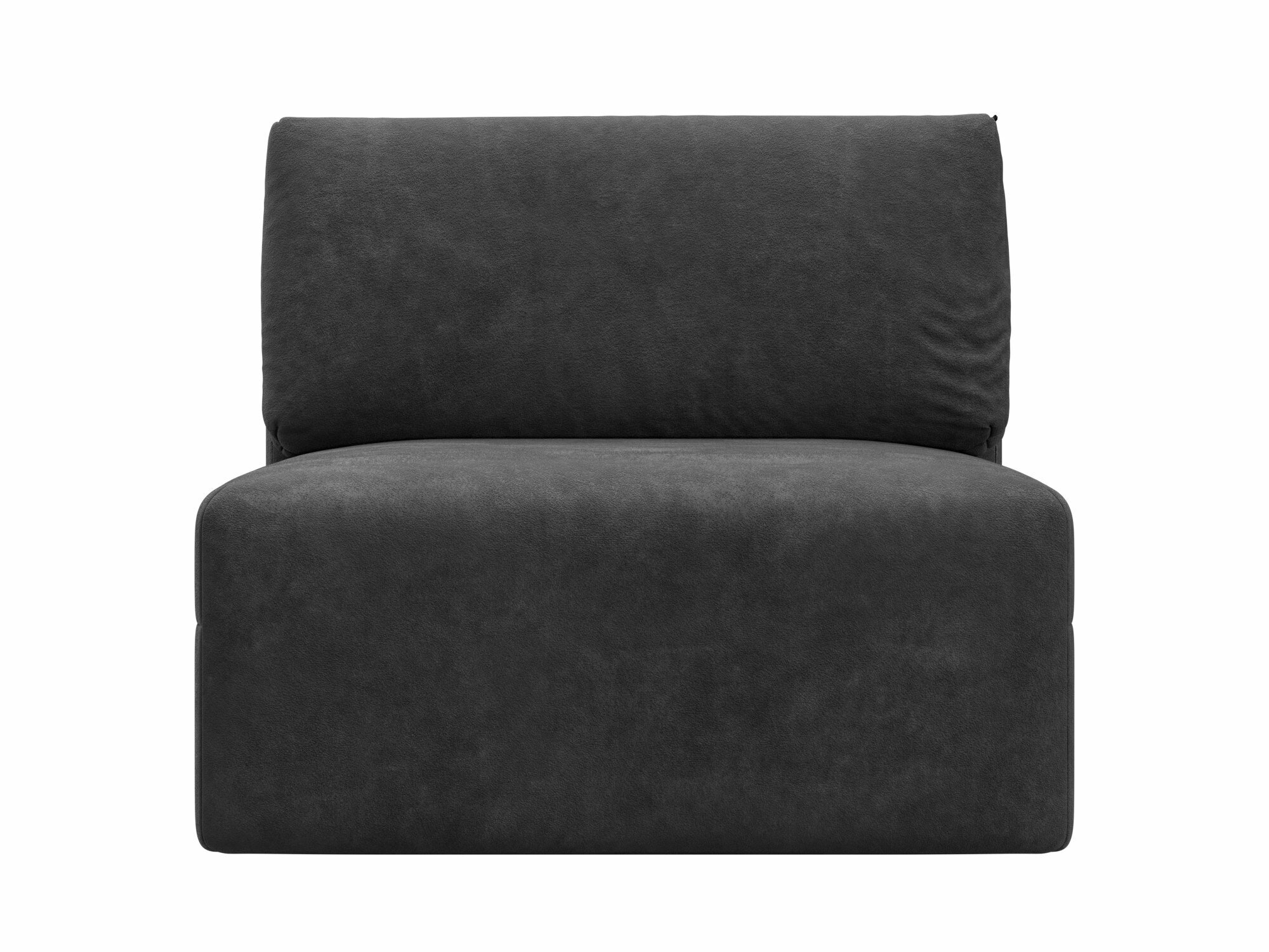 Модуль диван Лига-060 НПБ, велюр, BRUT 16 темно-серый