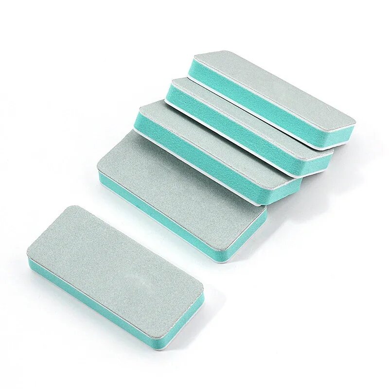 Мини-пилки для ногтей двусторонние, 5 шт, цвет: 5 pcs