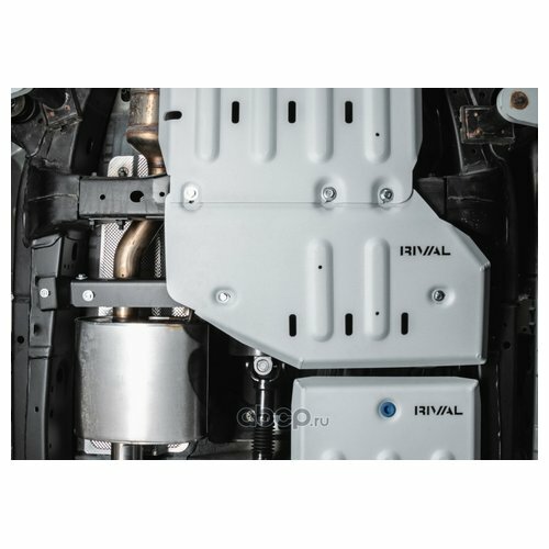 Защита рк комплект крепежа, rival, алюминий 6мм, Rival 333480416