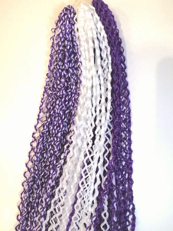 Зизи гофре разноцветные