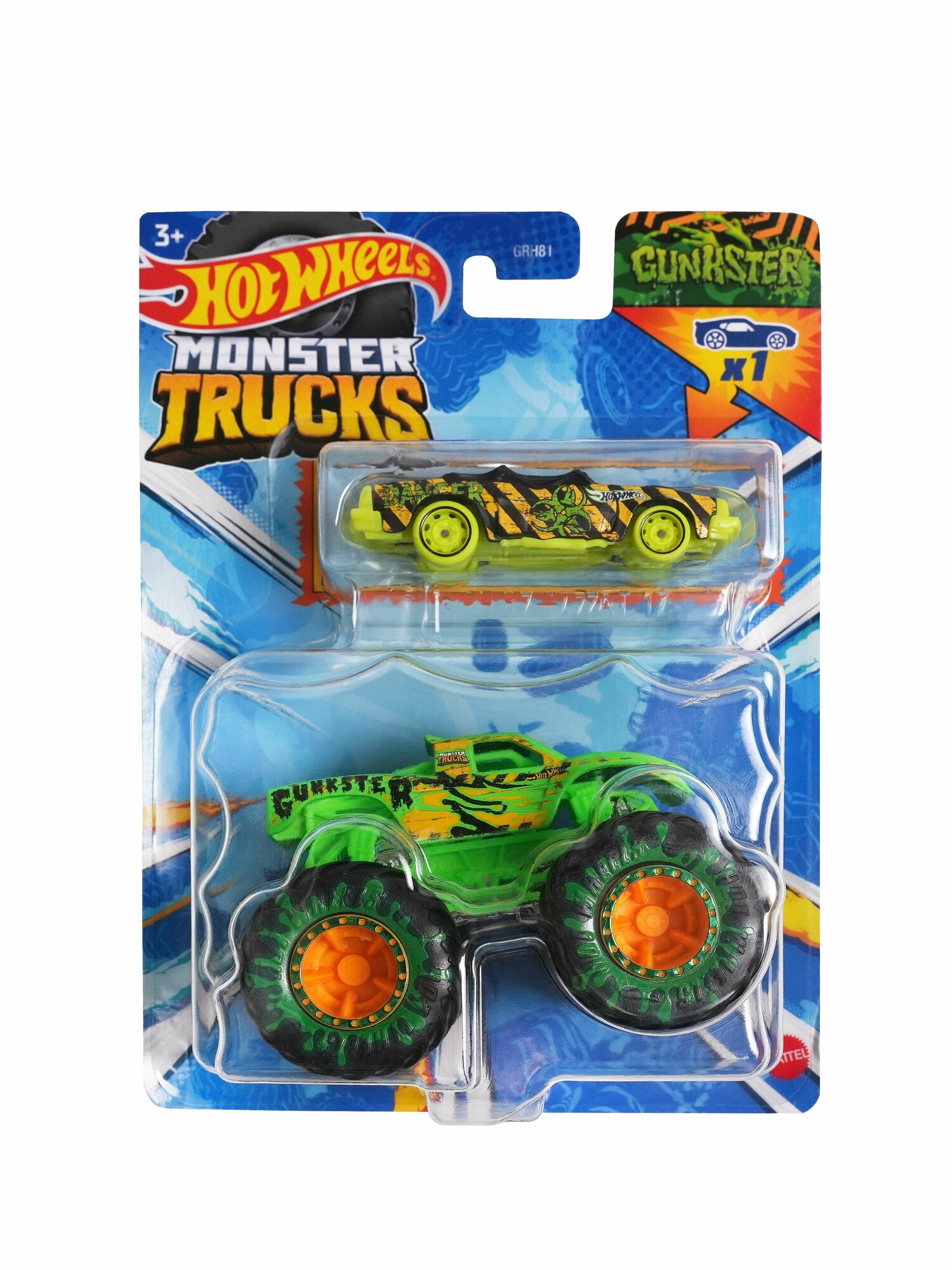 Машина Hot Wheels Monster Truck Gunkster GRH81_HWN40