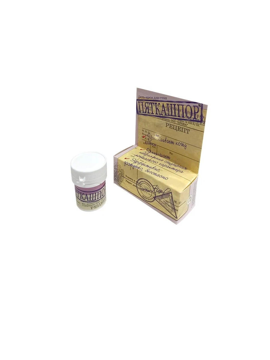 Гель-крем Emansi "Пяткашпор", для стоп, для всех типов кожи, 15 мл