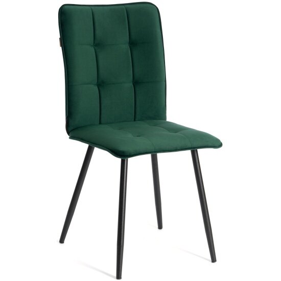 Стул обеденный Tetchair Bari LT, велюр, Deep Forest (изумруд)