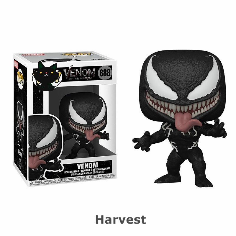 Фигурка Venom 11.5 см, винил, антигерой Marvel, подарок для коллекционеров, украшение рабочего стола