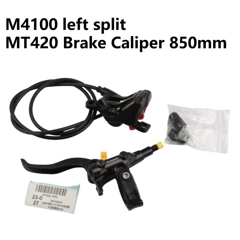 Shimano M4100 левая гидравлическая тормозная система MT420 800/850 мм M4100 left 850mm