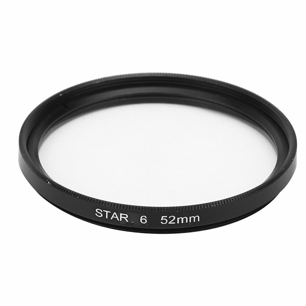 Звездный фильтр Junestar 52 мм для объективов фотоаппаратов Canon/Nikon/Sony/Pentax/Olympus/Fujifilm