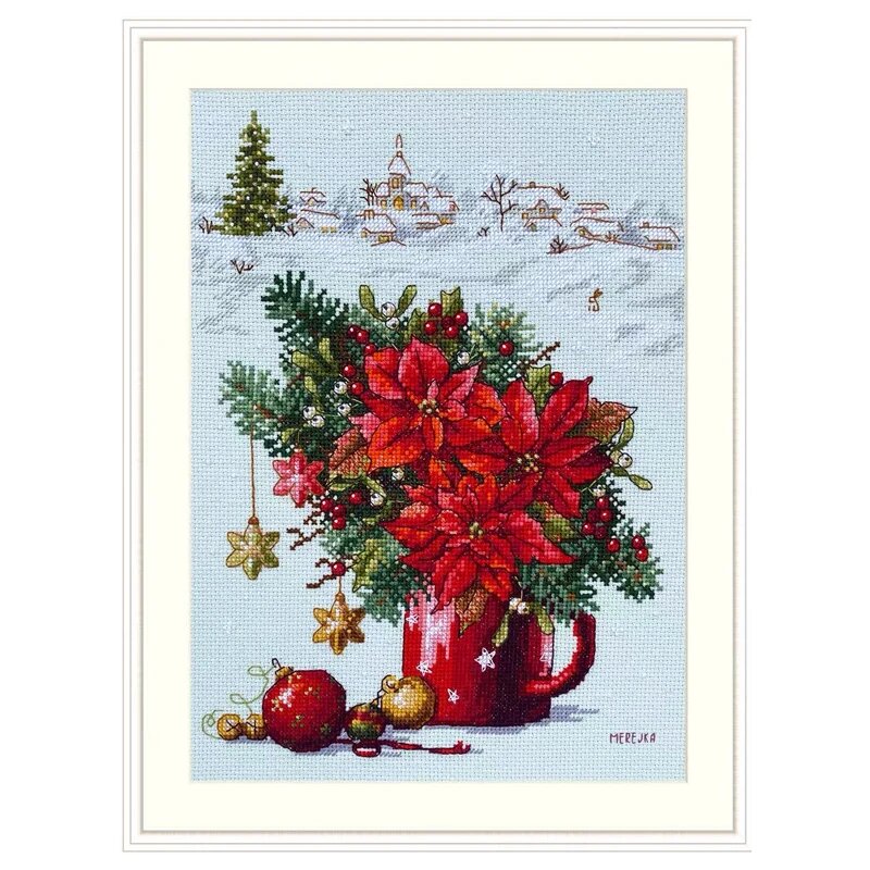 Набор для вышивки крестом Amishop Merejka K-194 14CT unprint canvas