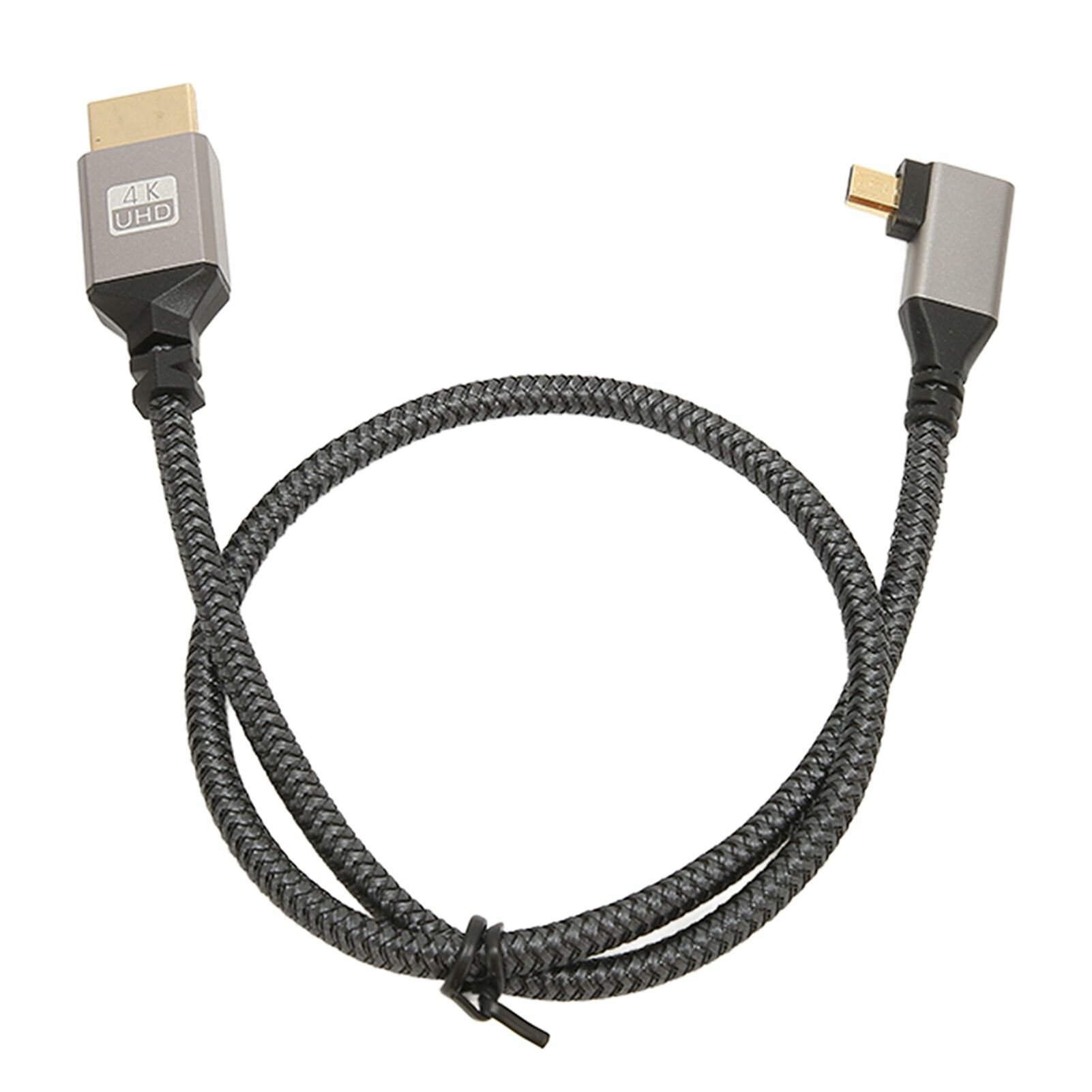 Угловой Micro-HDMI HDMI кабель 0.5м (правый)