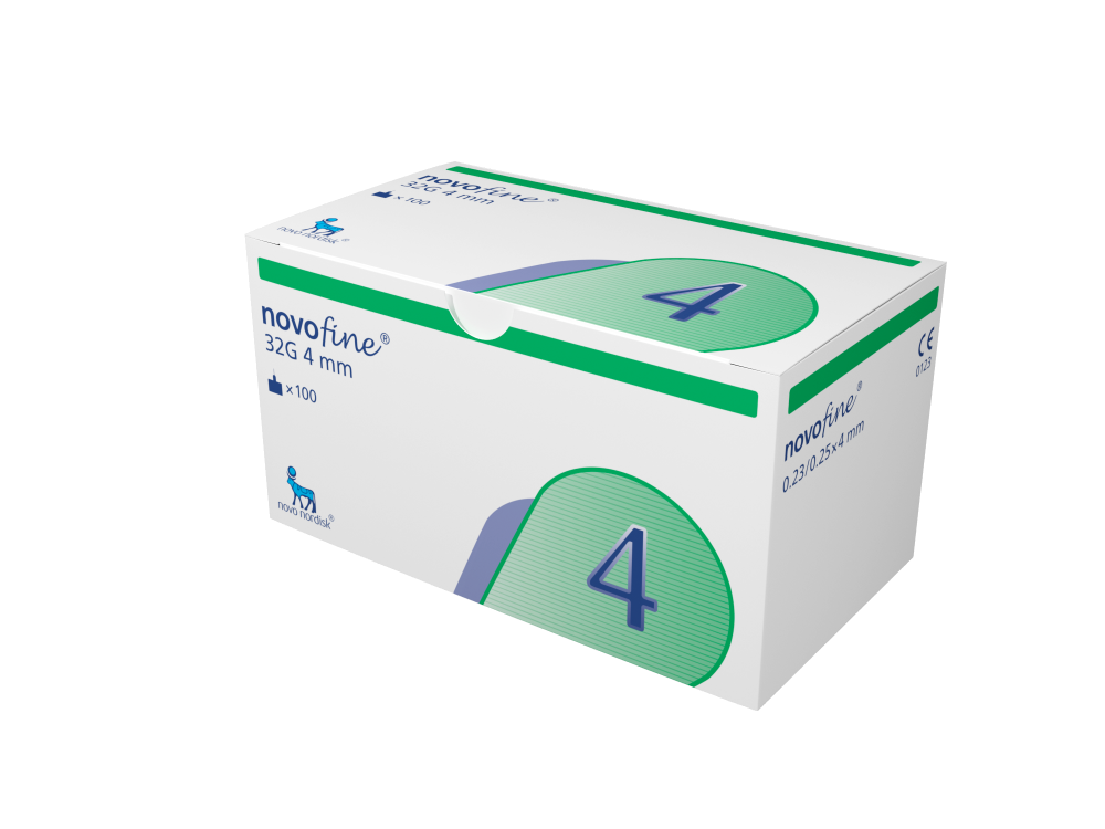 Игла Д/шприц-ручки NOVOFINE 32G 4мм N100