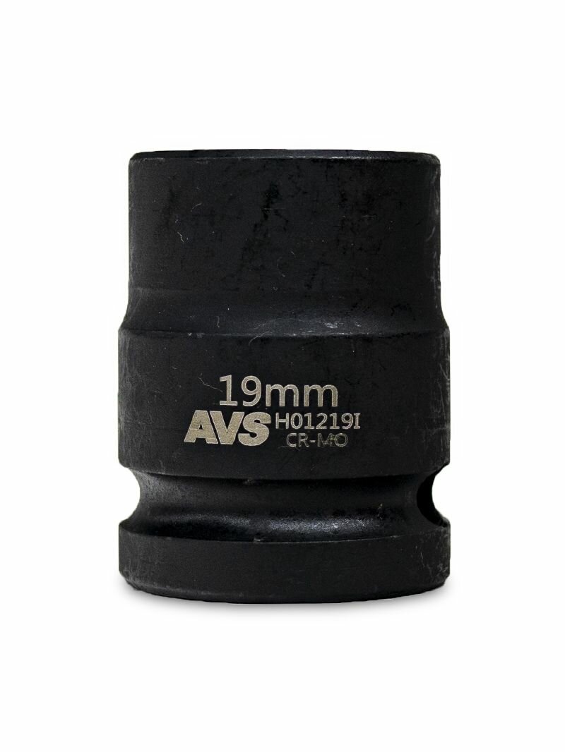 Головка торцевая ударная 6-гранная 1/2" DR (19 мм), AVS (A40964S)
