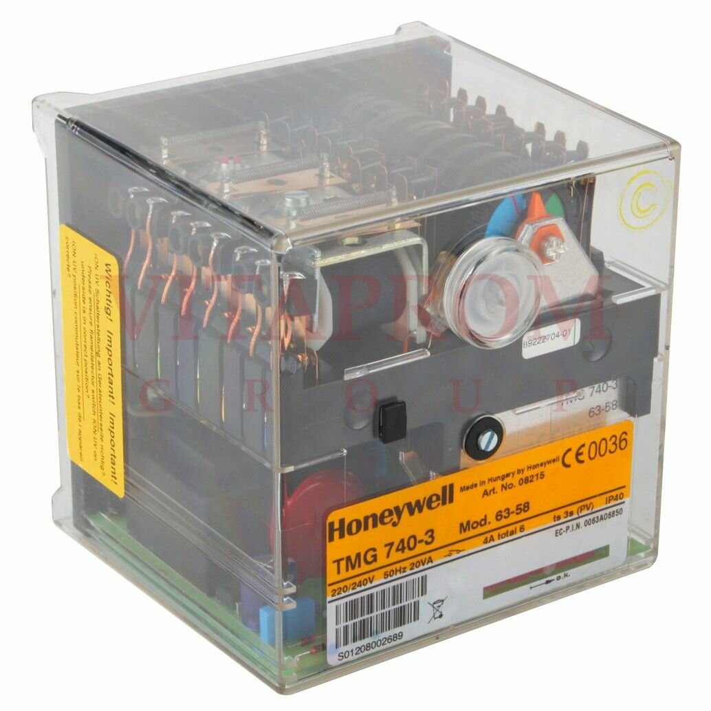 Блок управления горением Honeywell TMG740-3 mod.63-58, 08215