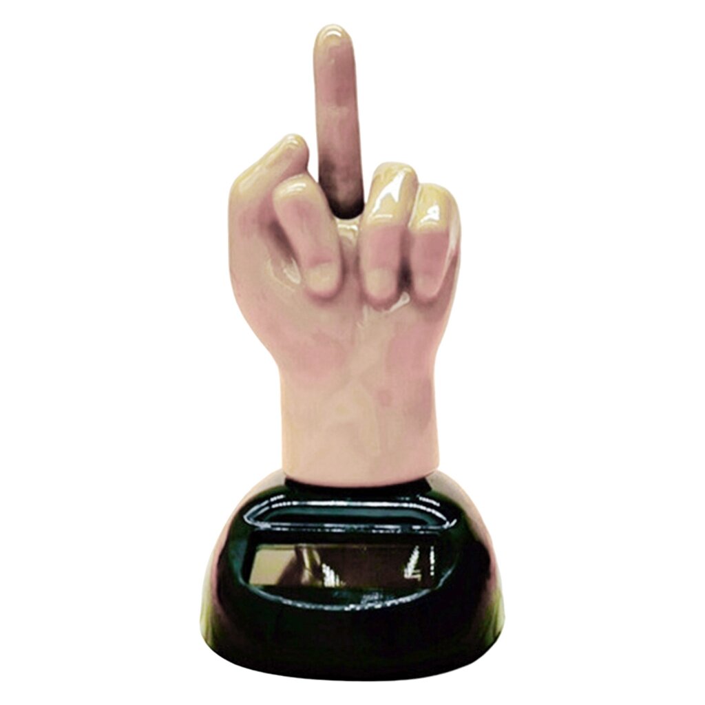 Солнечное украшение на средний палец-коричневый