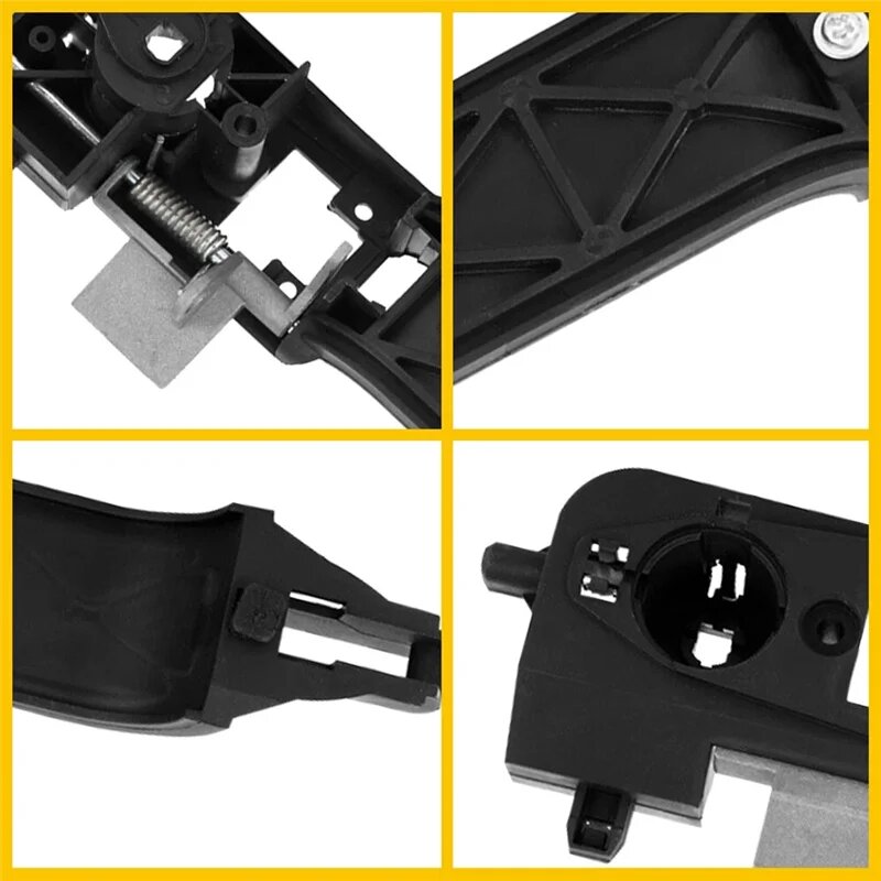 1 пара оснований ручки передней двери для Ford Focus 2000-2007 FL:6S4Z-5426685-C FR:6S4Z-5426684-E основание ручки внешней двери