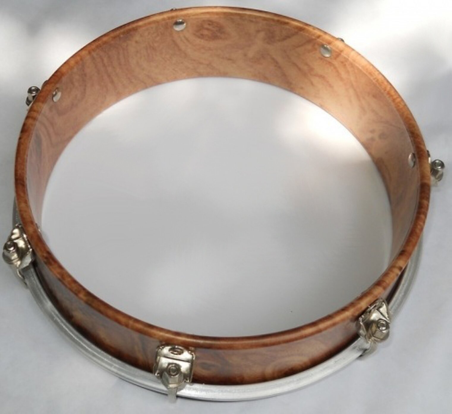 HD06/P Тамбурин (бубен) ручной 6" настраиваемый с пластиковой мембраной DADI