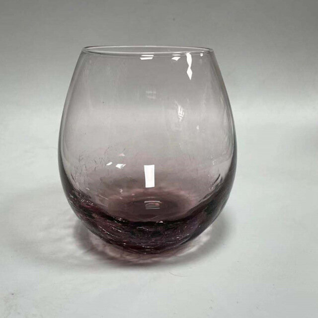 Кристальное стекло для вина с эффектом ледяного треска, ручная работа, бокал для шампанского, креативный пузырьковый коктейльный бокал