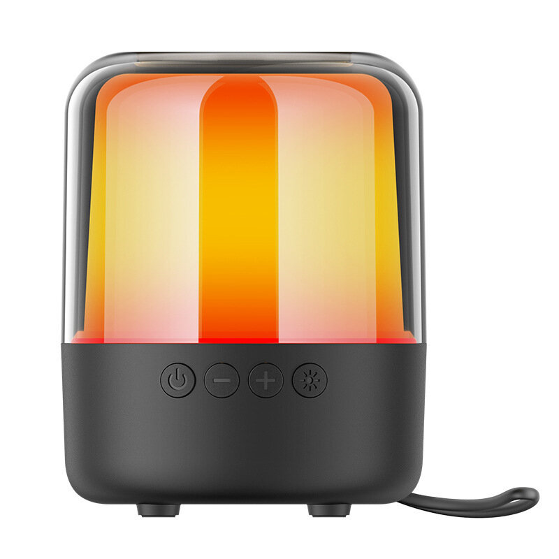 Bluetooth-динамик Xiaodu, умный портативный мини-динамик с цветным световым эффектом, беспроводной, с возможностью вставки карты, голосовой AI умный динамик