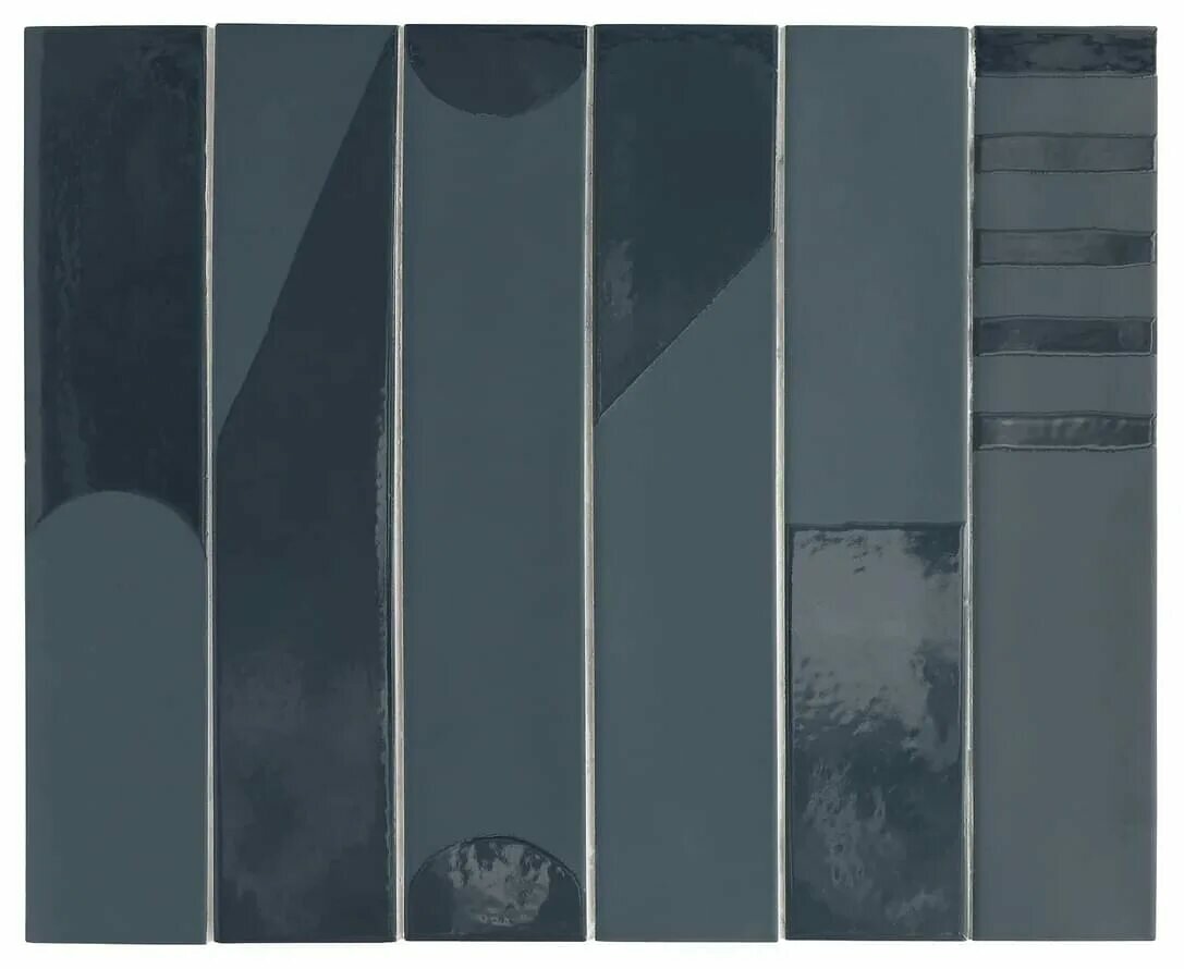 Керамогранит Equipe WADI DECOR INDACO 6х30 см , 28шт (цена за 1 уп - 0,5кв. м)