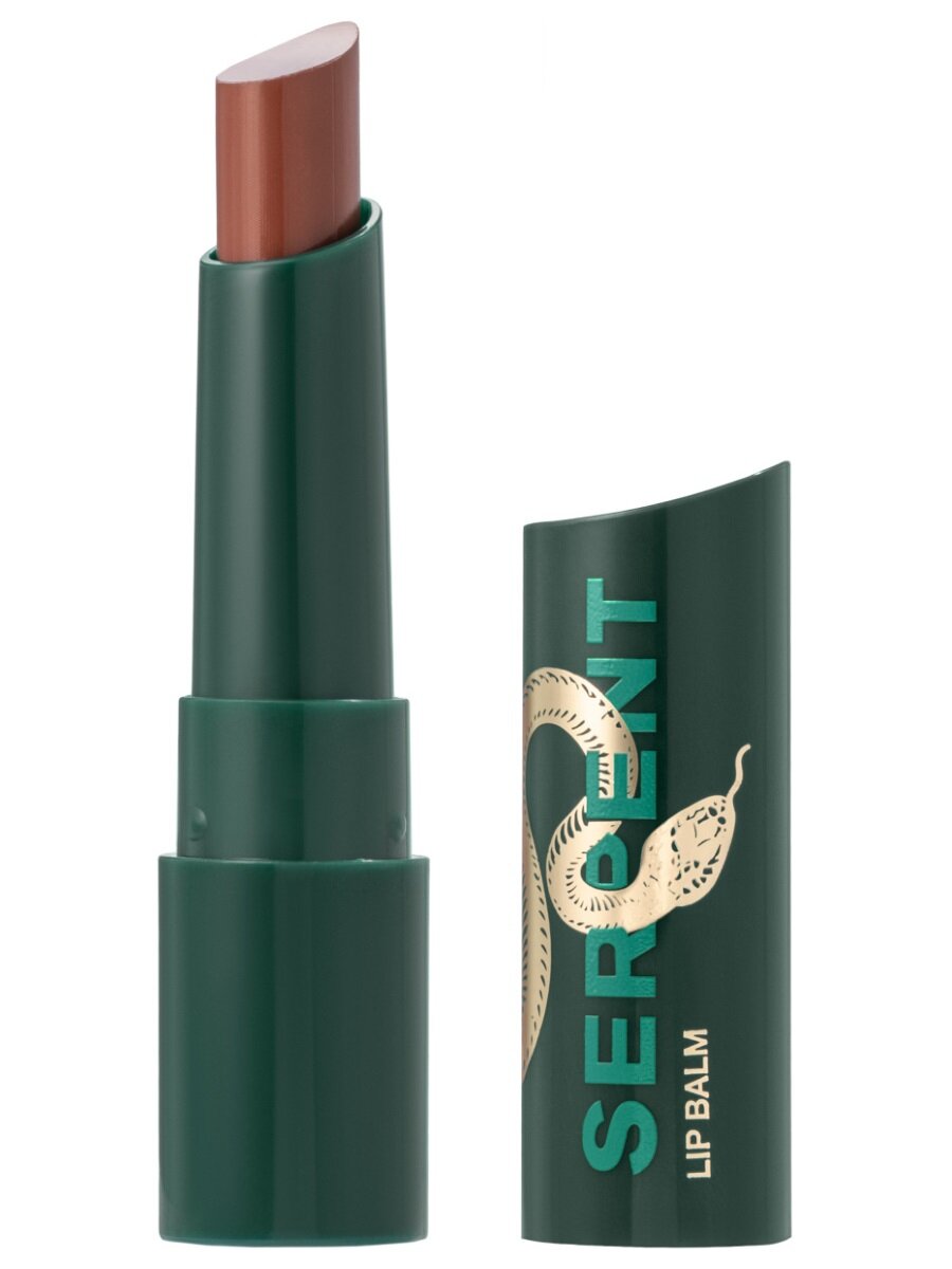 Бальзам для губ Serpent Оттеночный тон 01 Warm Sand / персиково-коричневый