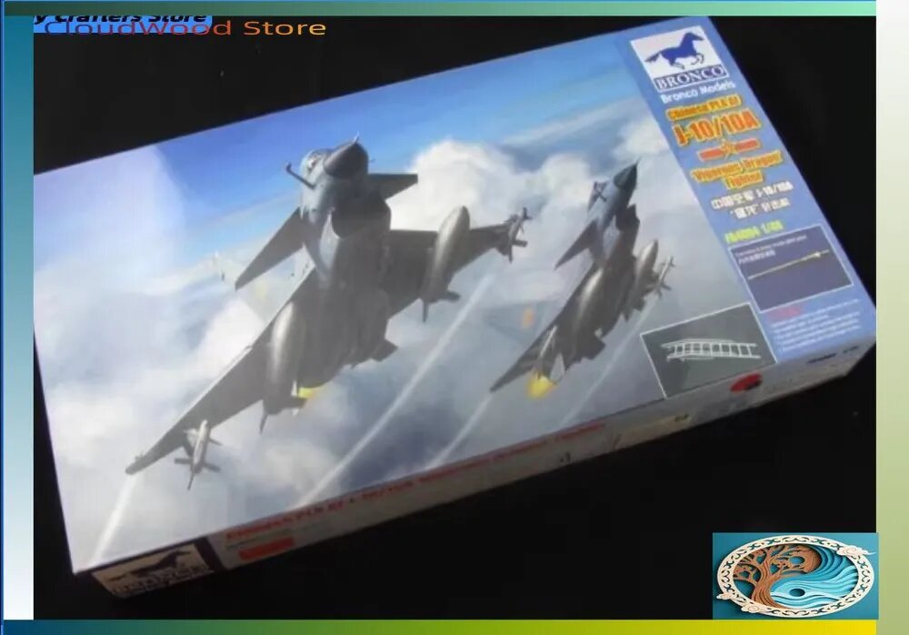 Эксклюзивная модель истребителя Raptor J10A от Bronco FB4004 1/48, ВВС Китая