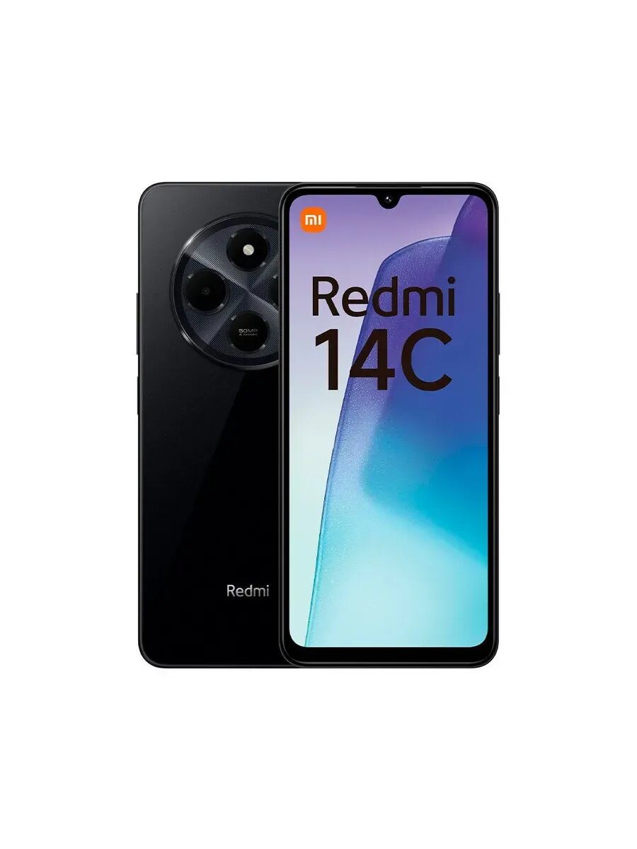 Смартфон Xiaomi Redmi 14C, 50Мп, 8ГБ/256ГБ, 120Гц, NFC, Android 13 — фото 1