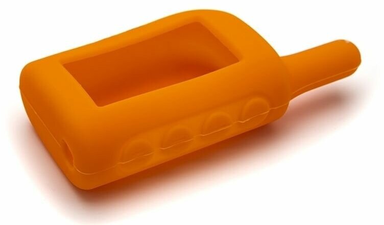 Чехол силиконовый для Scher-Khan Magicar 3/4 оранжевый