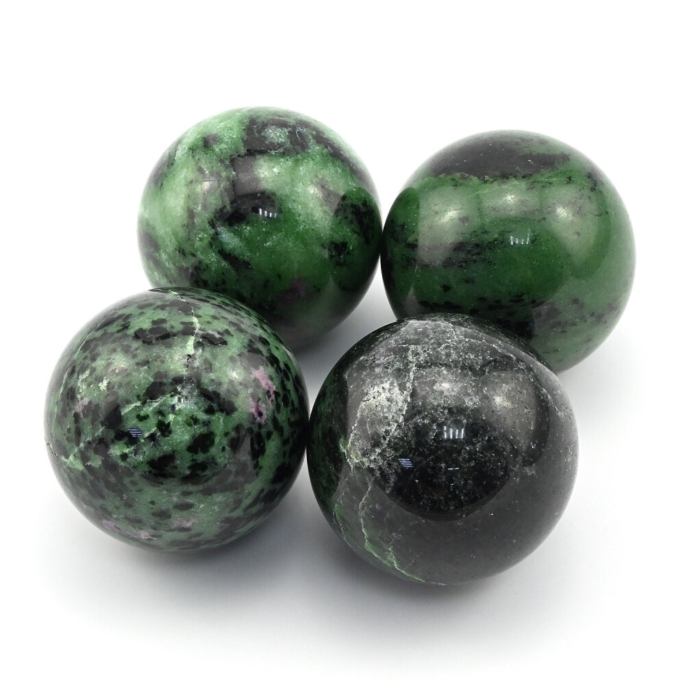 Шар из камня цоизит, диаметр 62-63мм