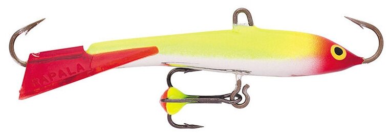 Балансир для рыбалки, Rapala JIGGING RAP Color Hook WH7 # CLN, 70 мм, 18.0 г, # CLN