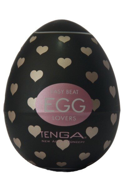 Мастурбатор-яйцо «Tenga Egg Lovers»с рельефом в виде сердечек