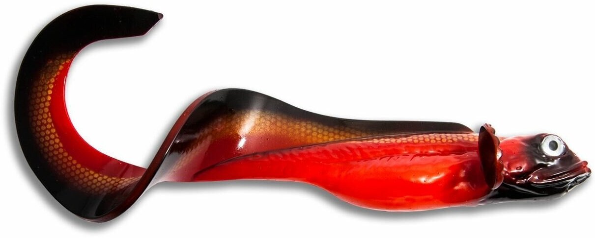 Силиконовая приманка Nettel Laken, 280 мм, 75 гр Back in Black