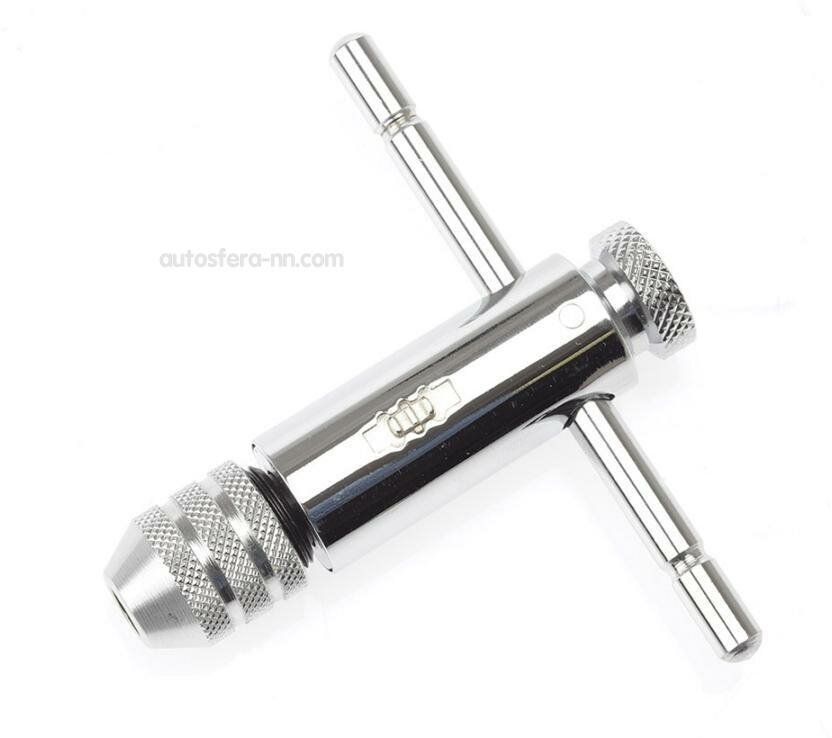 DELOTEKHNIKI 228208 Метчикодержатель с трещоткой №1 (М3-M8)