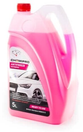 Антифриз 5L Chemipro G12! концентрат OAT красный CHEMIPRO арт. CH145