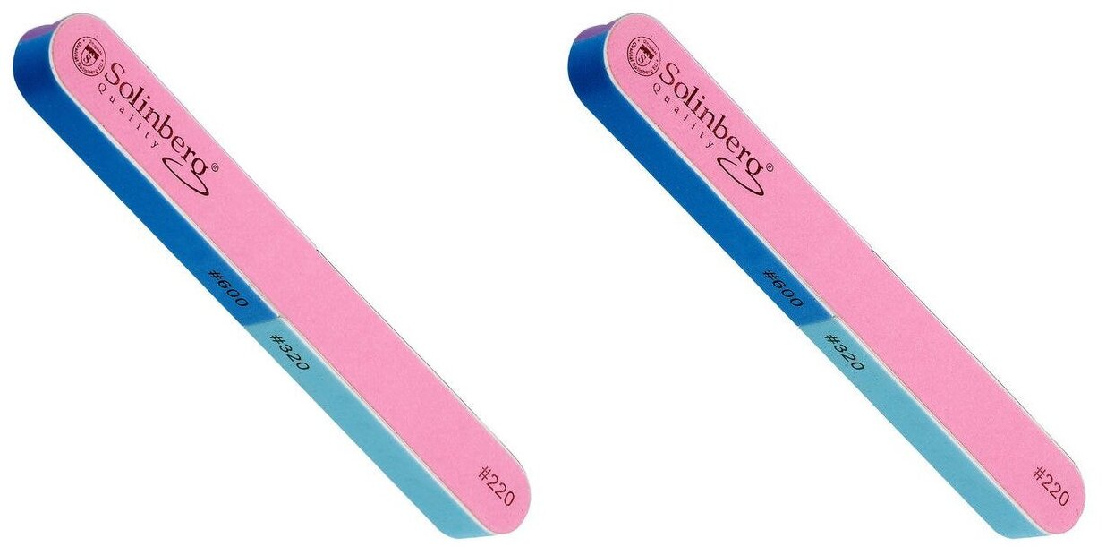 Sol Брусок полировочный 6 в 1, длина 18см, 2 штуки111